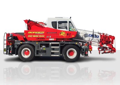 13t Kato MR-130R Crane Details | Borger Cranes