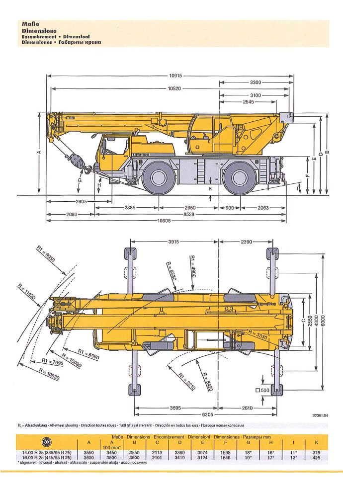 10 Ton Crane Dimensions Design Talk