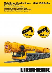 Liebherr LTM 1500-8.1 - All Terrain Mobile Crane Crane Details | Borger ...
