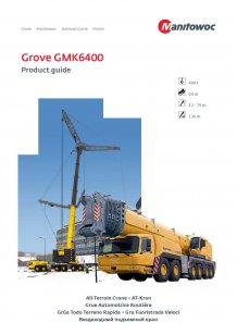 Grove GMK6400 - All Terrain Mobile Crane Details | Borger Cranes
