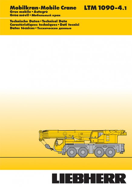 Liebherr LTM 1090-4.1 - All Terrain Mobile Crane Crane Details | Borger ...