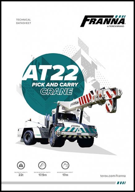 Franna AT22 Crane Details | Borger Cranes